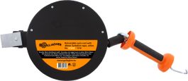 Gallagher Retractable Auto Reel White 15m Tape Gate
