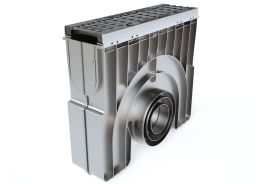 Silt Box for HD Channel Drain