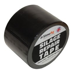 Silage Tape Black 75mm x 33m | Silage Repair Tape StowAg